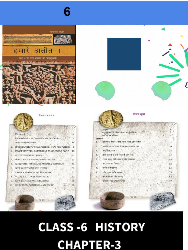 L4 6th Class NCERT History by Shantanu Sir | PDF