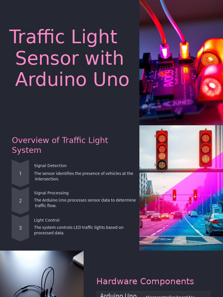 Traffic Light Sensor With Arduino Uno | PDF | Arduino | Sensor