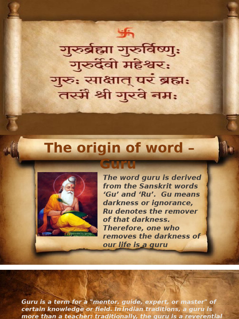Origin and Significance of Guru Purnima | PDF | Guru | Indian Philosophy