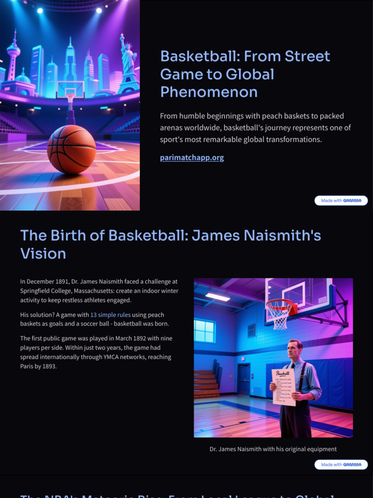 Basketball's Global Evolution and Impact | PDF | National Basketball ...