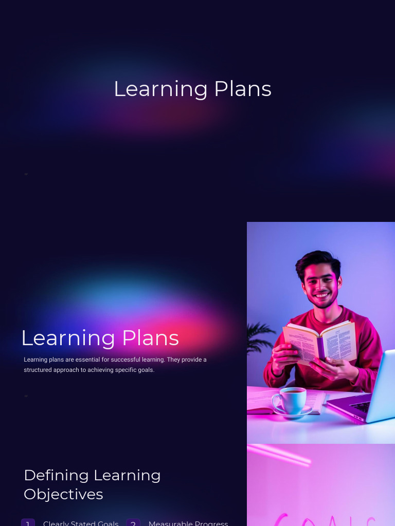 Chapter 2.1. Learning Plans | PDF | Educational Technology | Project Based Learning
