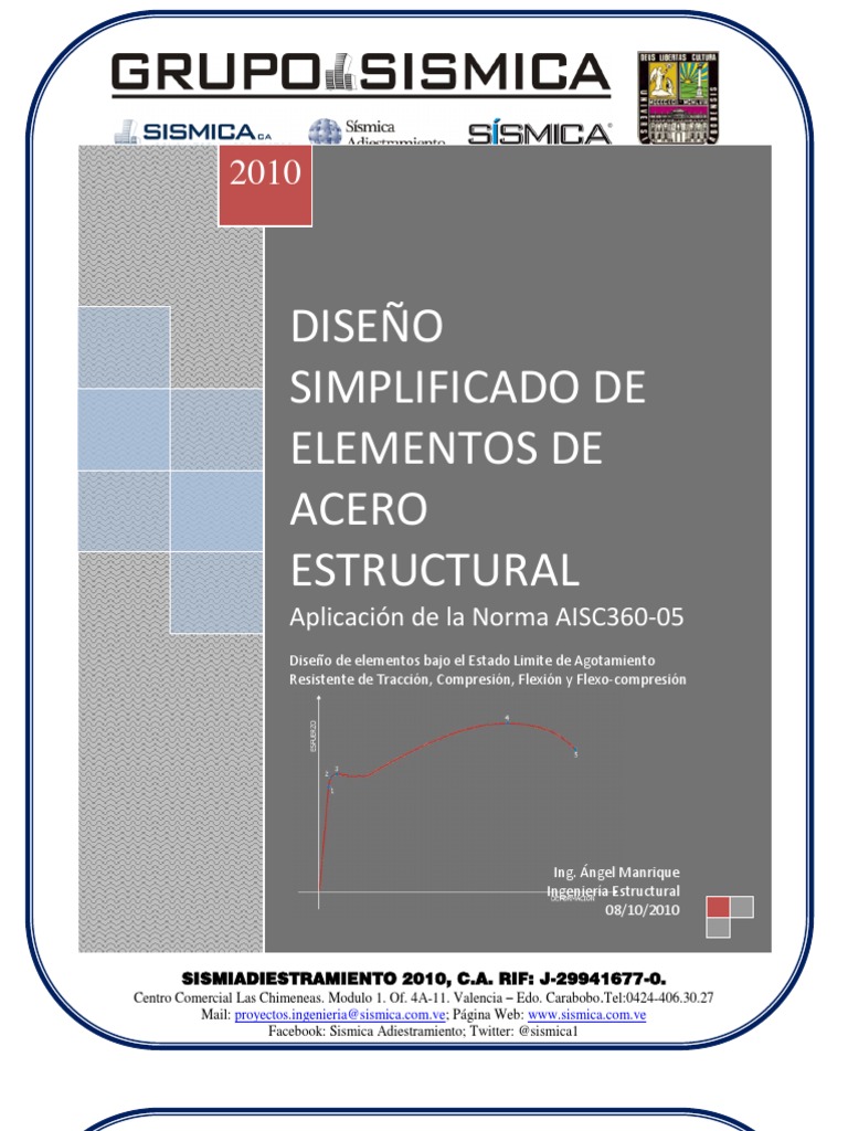 Diseño Simplificado de Elementos de Acero Estructural | PDF | Pandeo | Acero