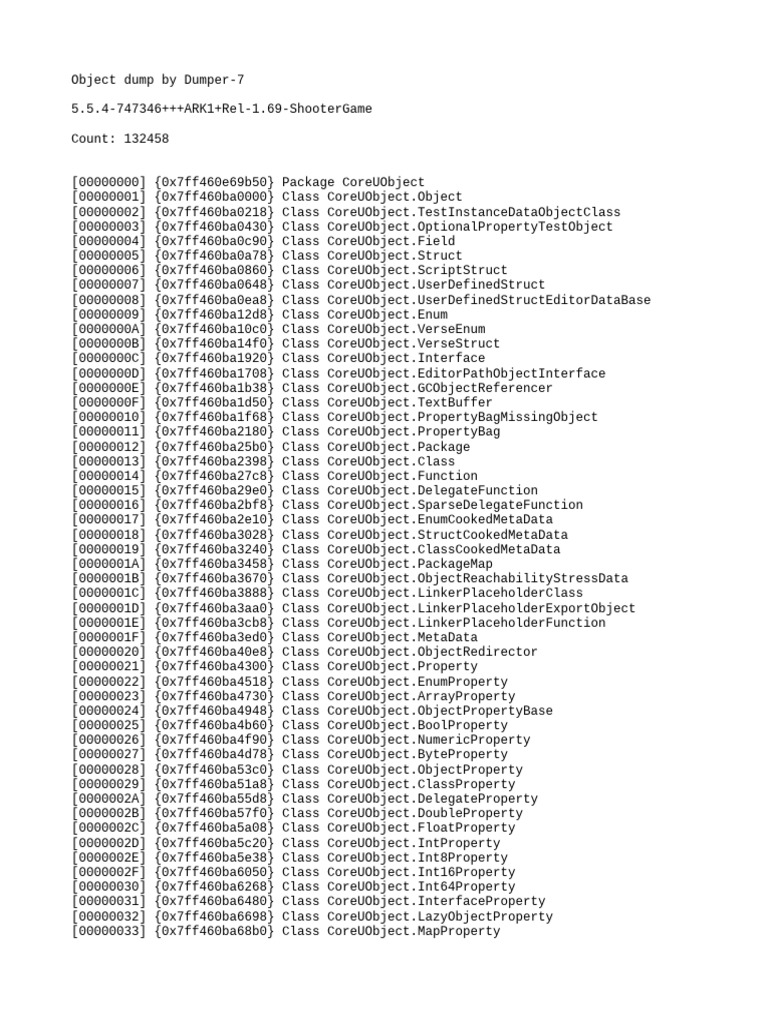 GObjects Dump | PDF | Computer Programming | Software Engineering
