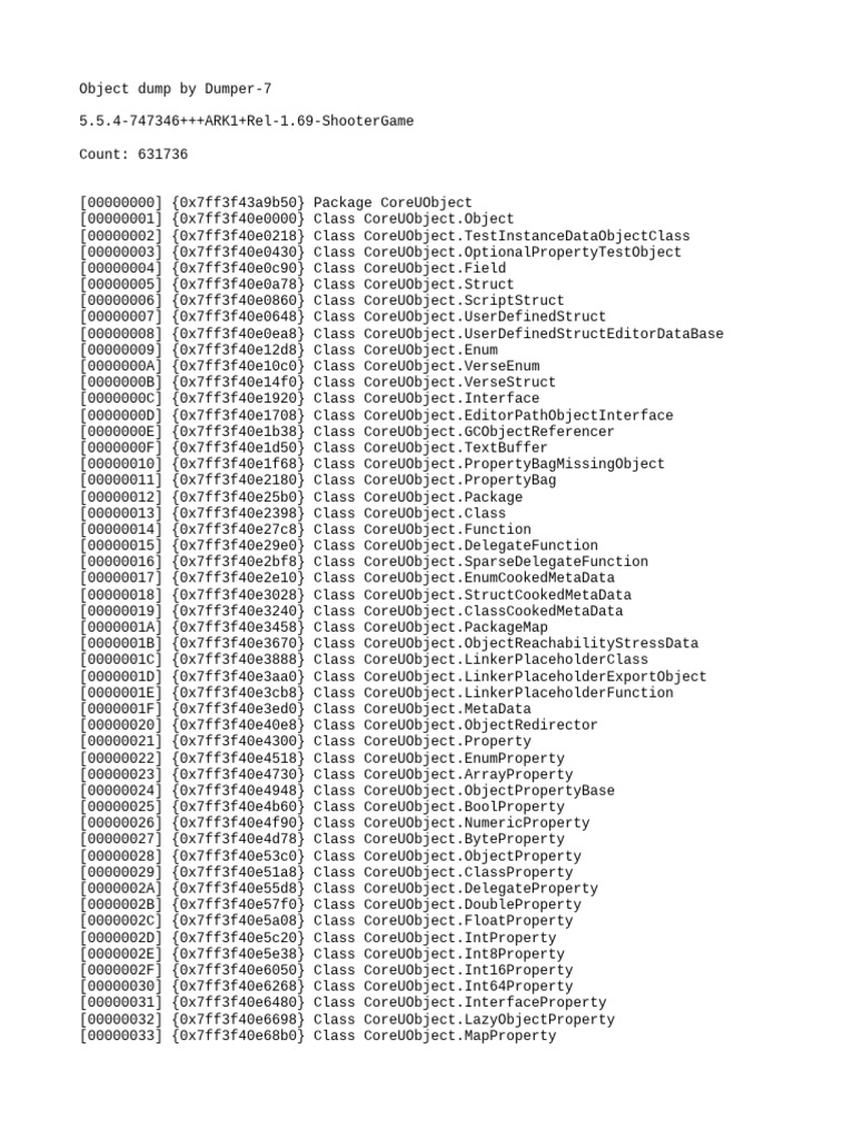 GObjects Dump | PDF | Computer Programming | Software Engineering