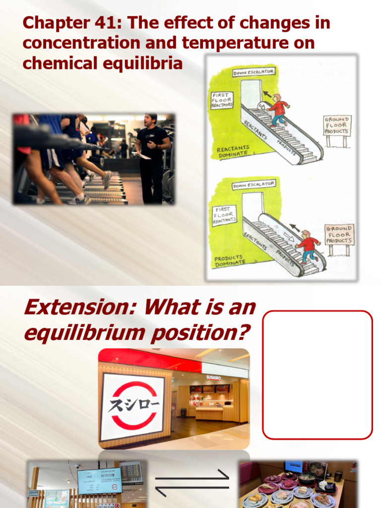 2425 S5 Chapter 41 Powerpoint | PDF | Chemical Equilibrium | Reaction Rate