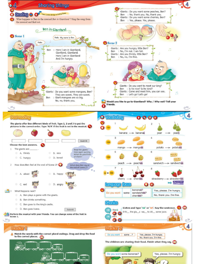2A Unit 4 Sharing Things | PDF