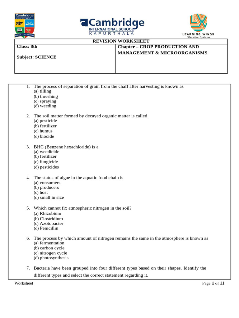 Grade 8 Practice Worksheet | PDF | Combustion | Force