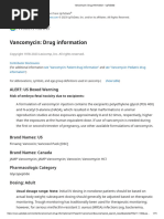 Vancomycin - Drug Information - UpToDate | PDF | Methicillin Resistant Staphylococcus Aureus ...