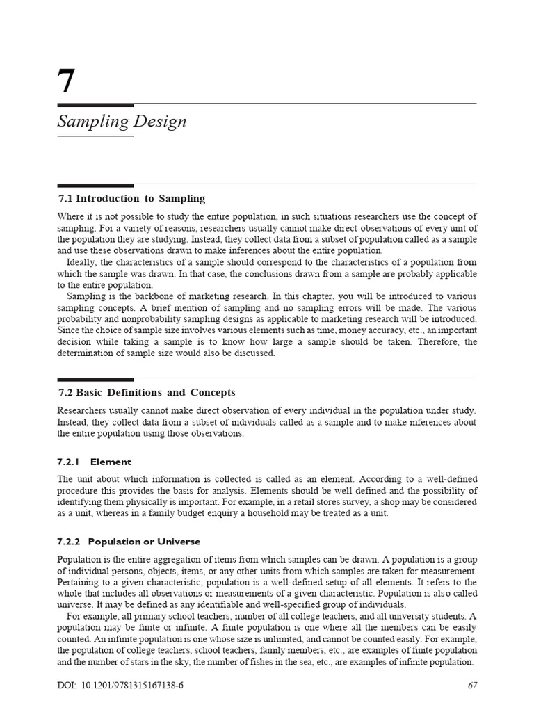 Chapter of Data Mechanics | PDF | Sampling (Statistics) | Stratified Sampling