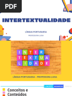 Português FGV - Aula 01 - Marcas de Textualidade - Coesão, Coerência e Intertextualidade | PDF ...
