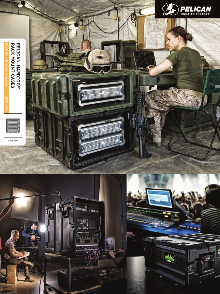 Pelican Rack Mount Cases Catalog 2021 | PDF