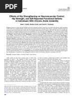 OrthoToolKit Cumberland Ankle Instability Tool (CAIT) Score Report | PDF