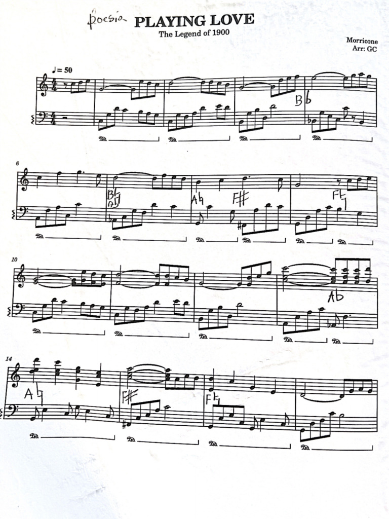 Playing Love in Do | PDF