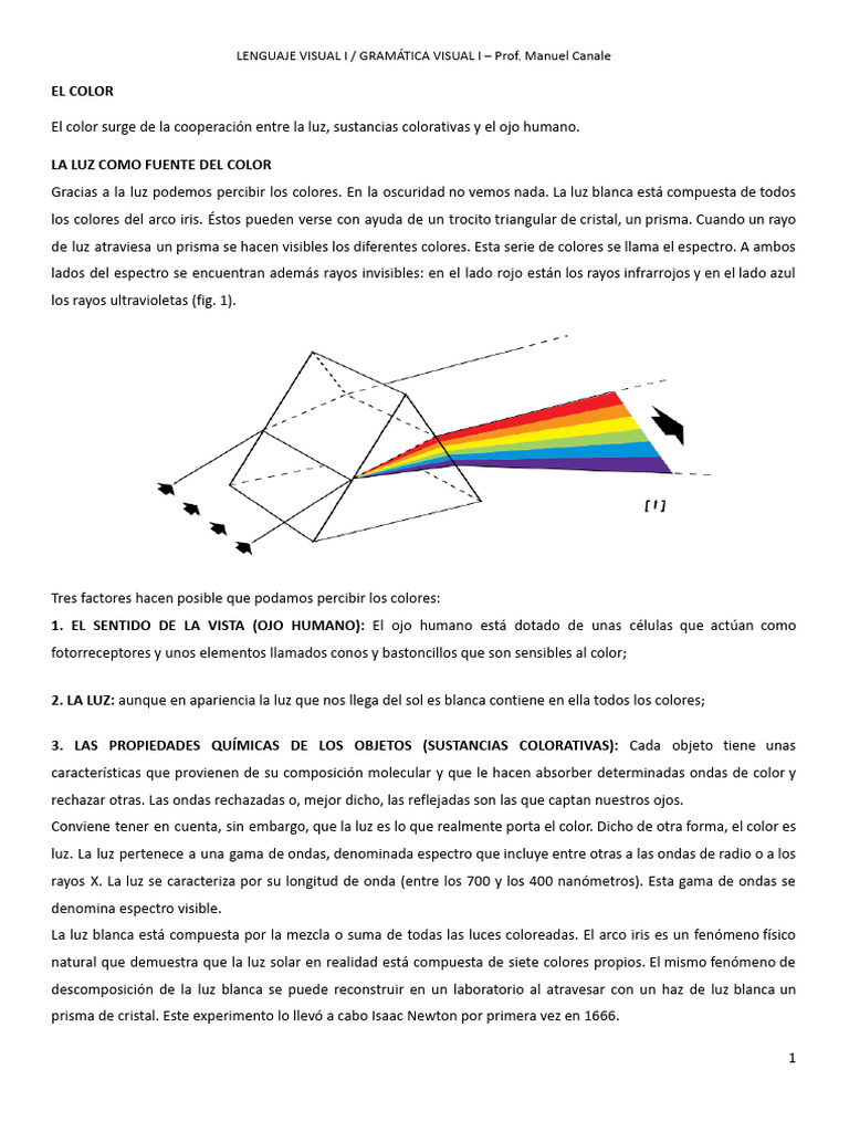 COLOR - Docx - 5. COLOR | PDF | Color | Matiz