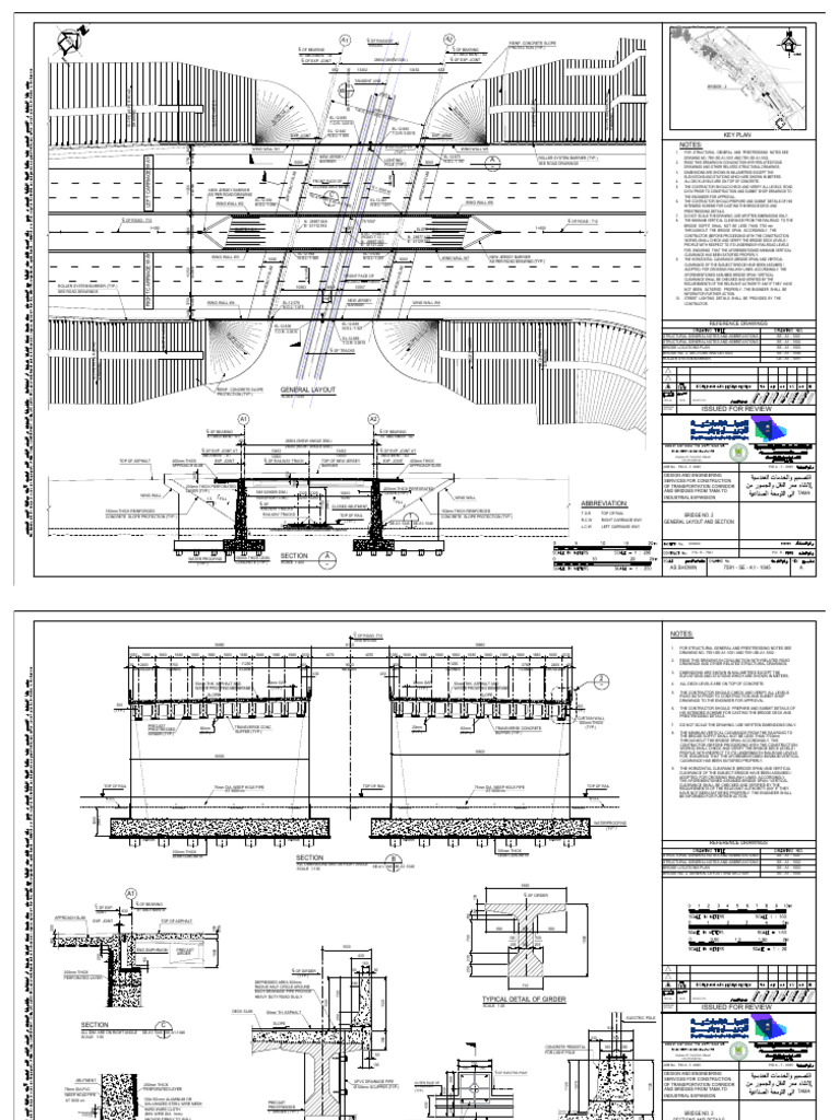 Bridge Design and Layout Details | PDF