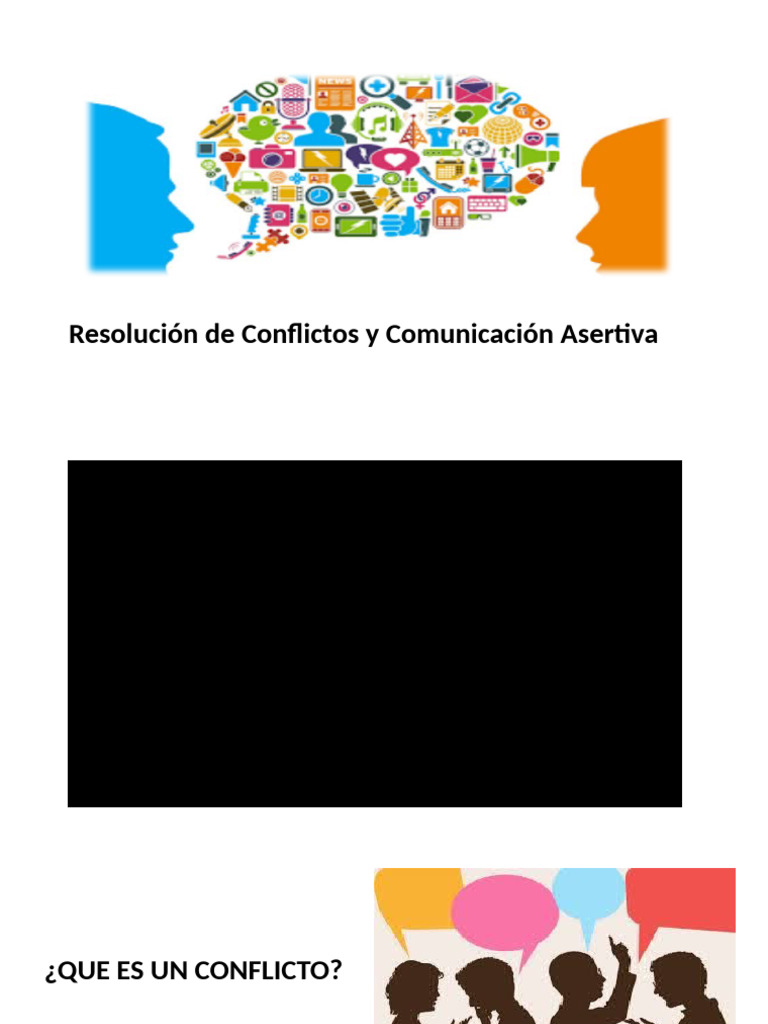 Resolucion de Conflicto y Comunicacion Asertiva | PDF