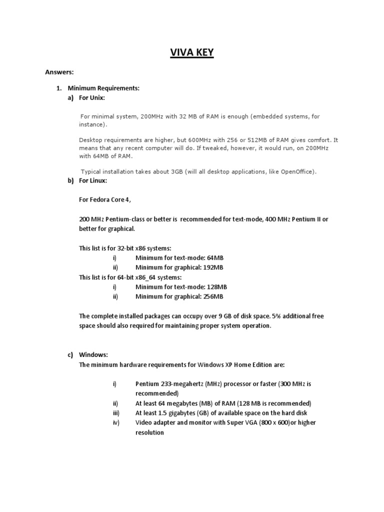 Viva Key: Answers | PDF | Mobile Phones | Code Division Multiple Access
