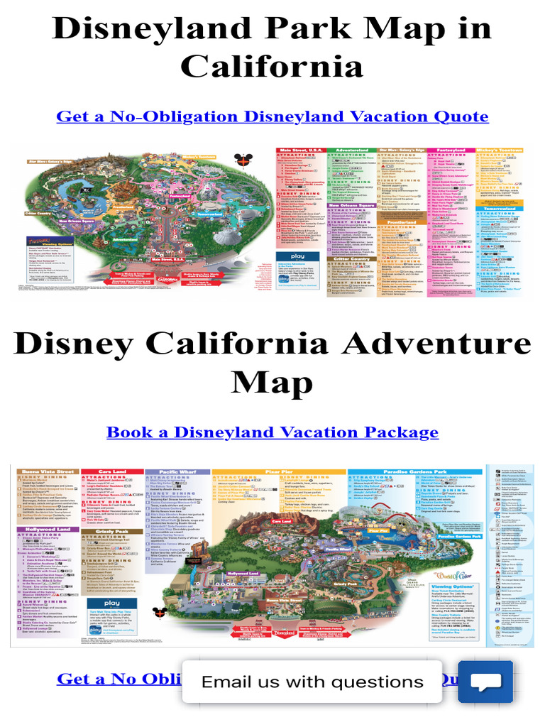 Disneyland Park Map in California | PDF