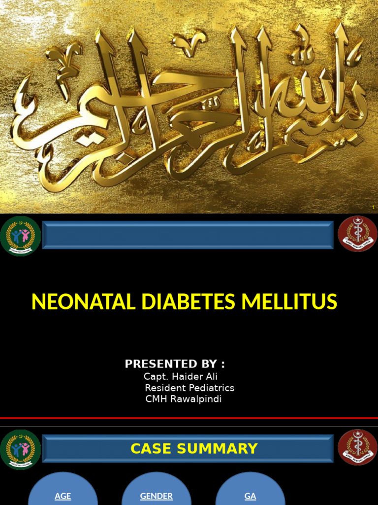 NDM Final | PDF | Diabetes | Endocrine Diseases