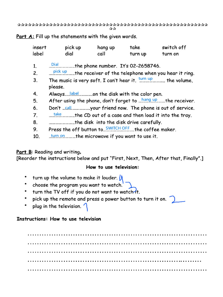 Giving Instructions | PDF