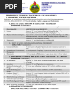 Masvingo Polytechnic August 2025 Intake Advert | PDF | Engineering ...