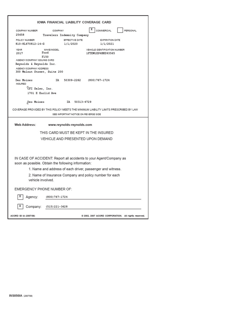 Brandon B - 20-21 Auto ID Cards | PDF