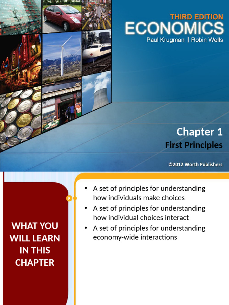 Ch1 First Principles | PDF | Economics | Market (Economics)