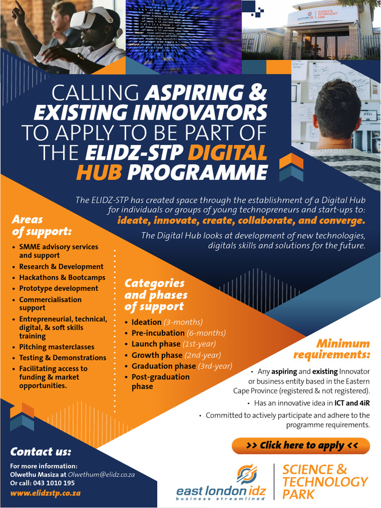 Elidz STP Digital Hub Poster - v1 | PDF