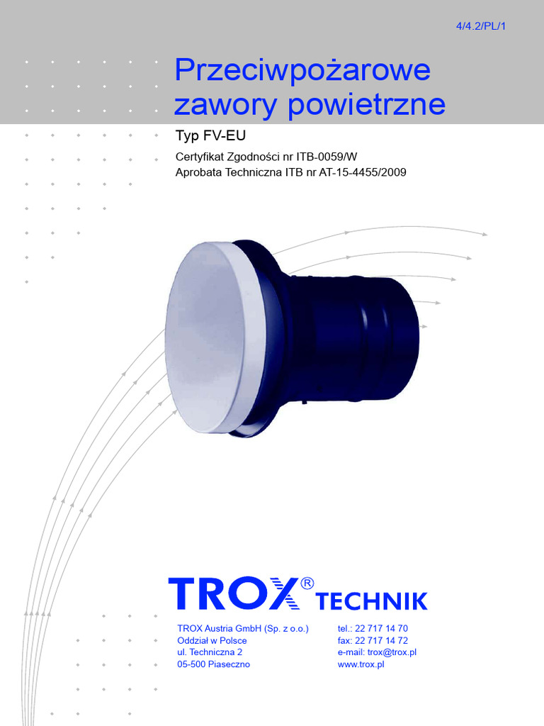 Trox 4 4.2 PL 1 FV Eu | PDF