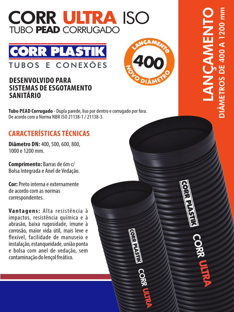 Corr Ultra Tubo PEAD Corrugado | PDF