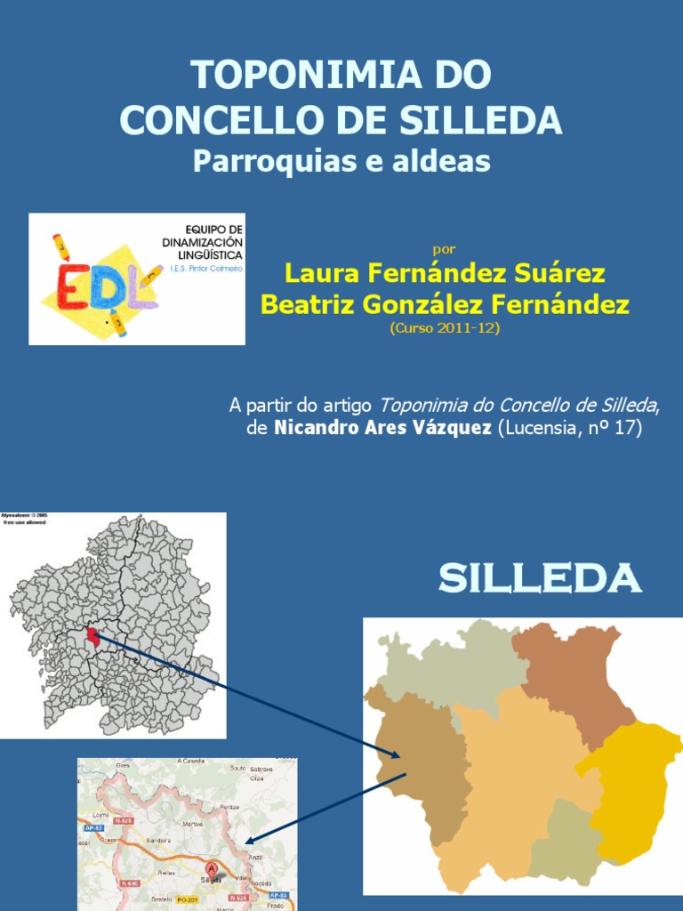 Toponimia de Silleda Completo | PDF