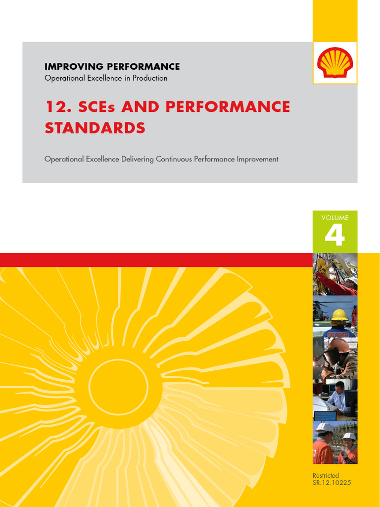 SCEs and Performance Standards Guide | PDF | Risk | Logistics