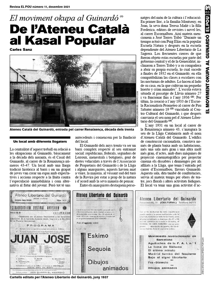 Elpou, 9 EP11 Moviment Okupa Guinardo | PDF