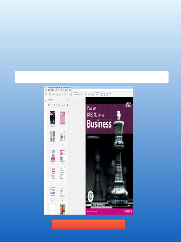 (eBook PDF) BTEC Nationals Business Student Book 1 No Waiting Time ...