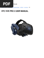 VIVE Cosmos Connection Guide V3.0 English | PDF | Htc Vive | Usb