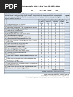PBQ Scoring Key for Personality Assessment | PDF | Mental And ...