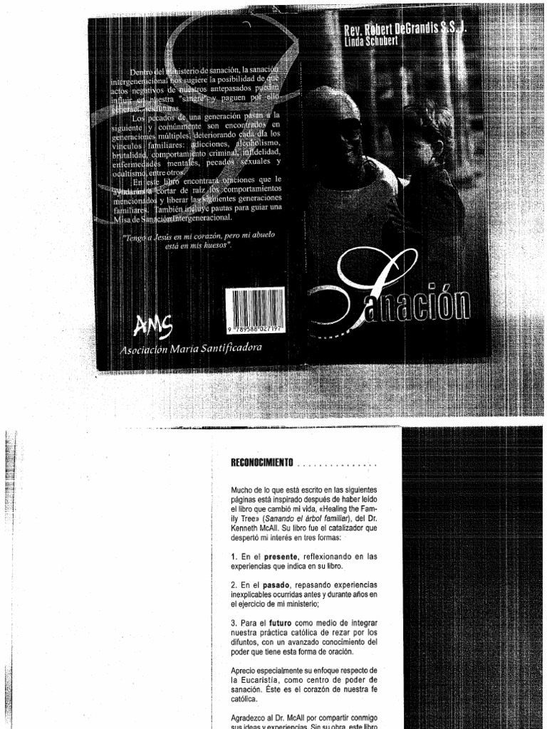 Sanación Intergeneracional - P. Robert DeGrandis, S.S.J. | PDF