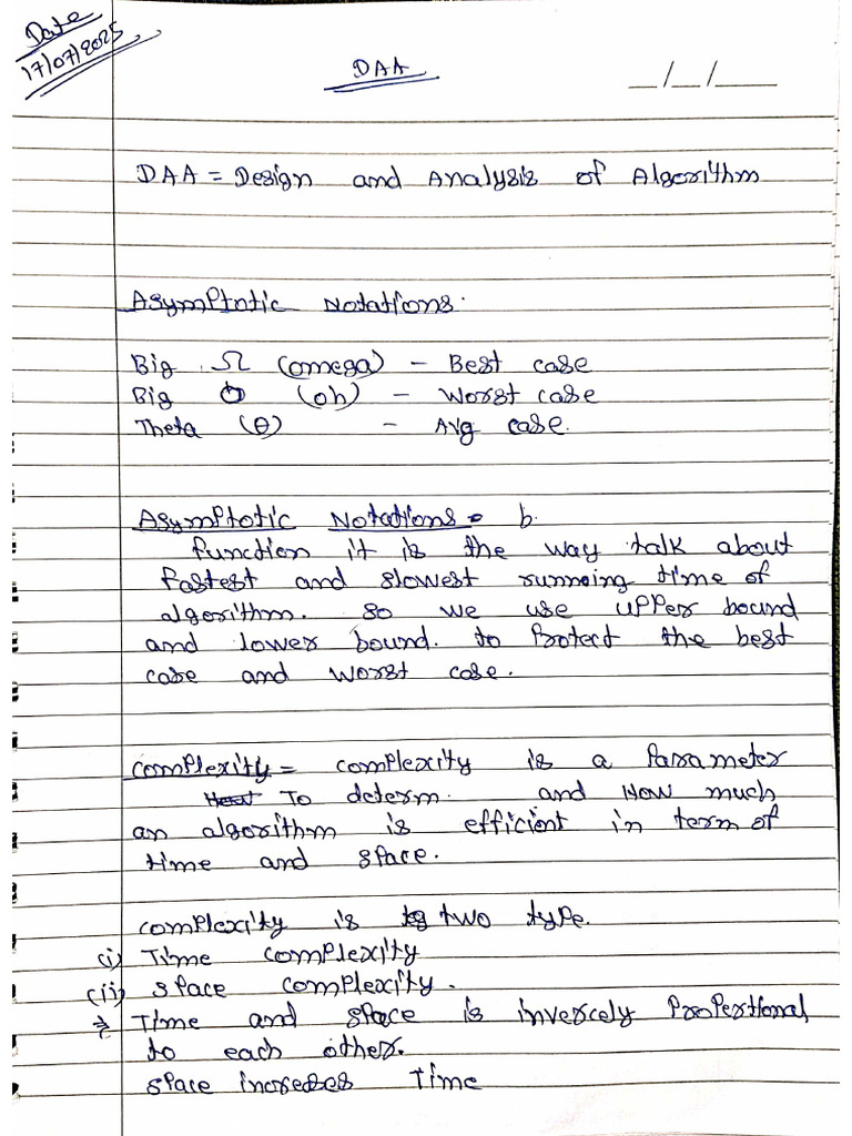 Daa 1 | PDF