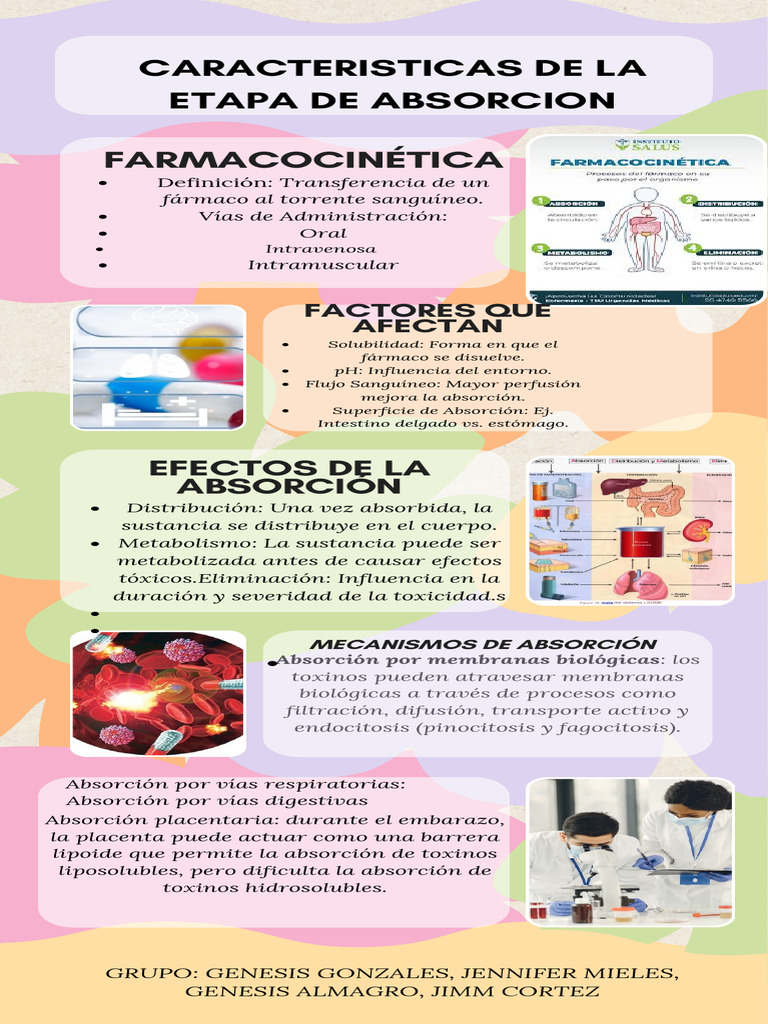 Mecanismos de Absorción de Tóxicos | PDF