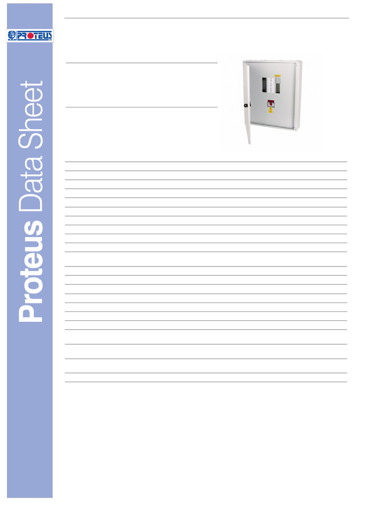 XL6S2T2 Surge Protected MCB Distribution Boards, XL Surge Protected ...
