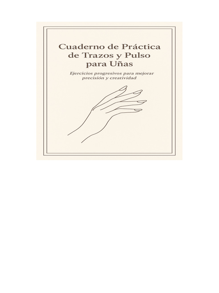 Cuaderno Practica Trazos Unas | PDF | Geometría