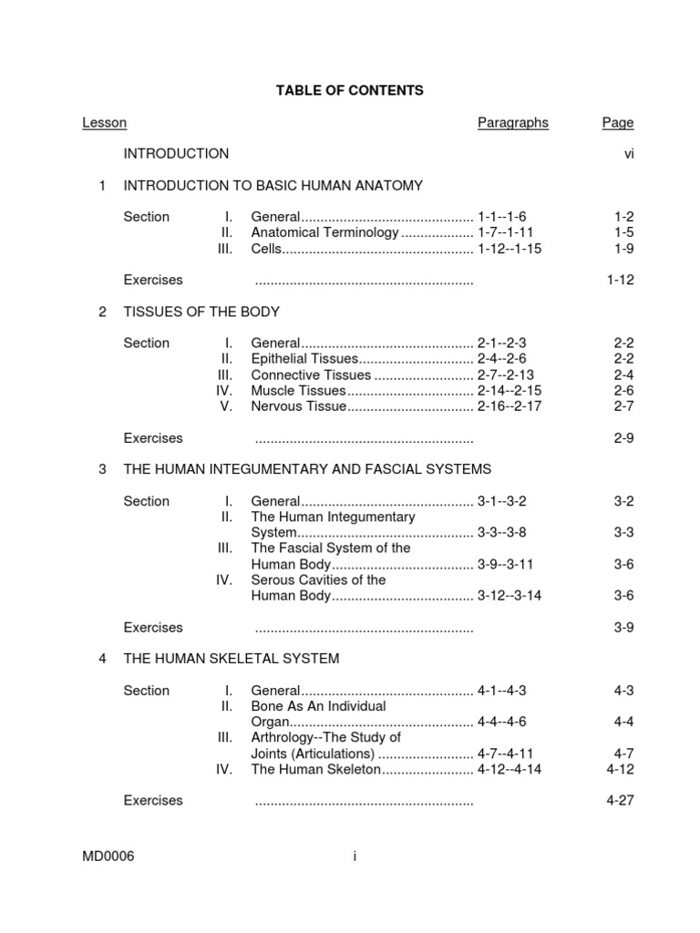 Human Anatomy | PDF
