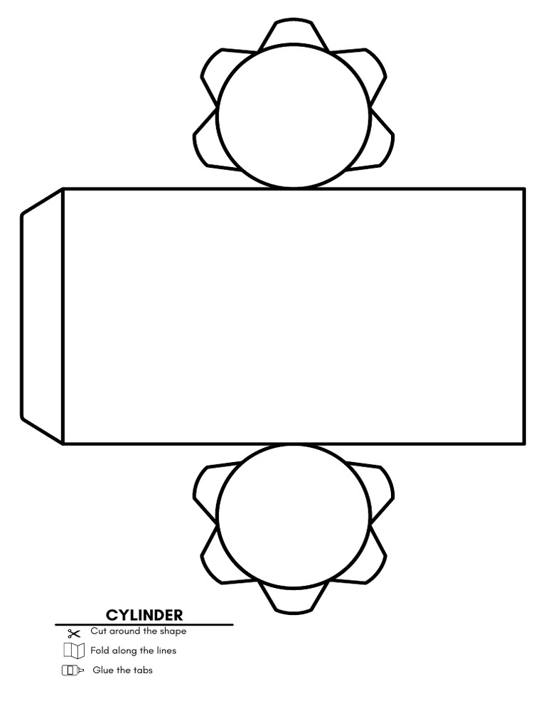 Cylinder Net Printable PDF Guide | PDF