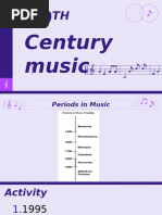 Musical Periods Timeline | PDF | Classical Music | Musicology