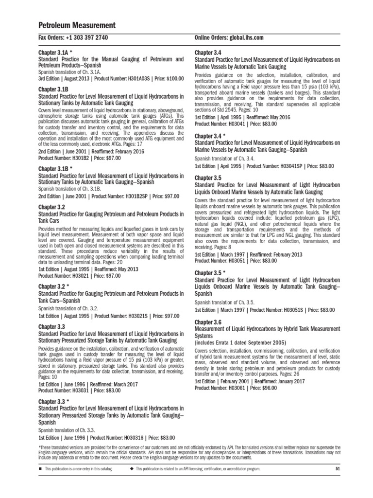 Petroleum Measurement 2 | PDF | Calibration | Petroleum
