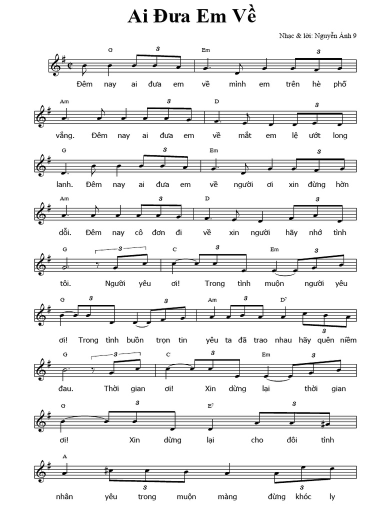 Sheet Nhac VN | PDF