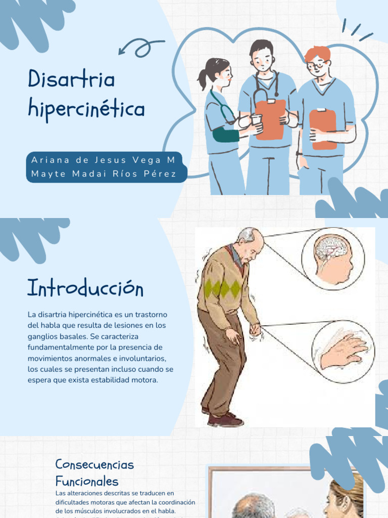 Disartria Hipercinética: Impacto y Rehabilitación | PDF | Distonia ...