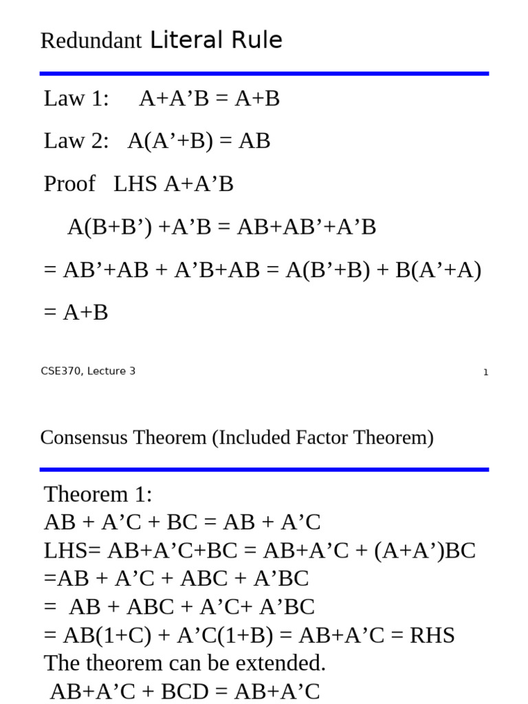 Boolean Algebra Is VT | PDF | Algebra | Abstract Algebra