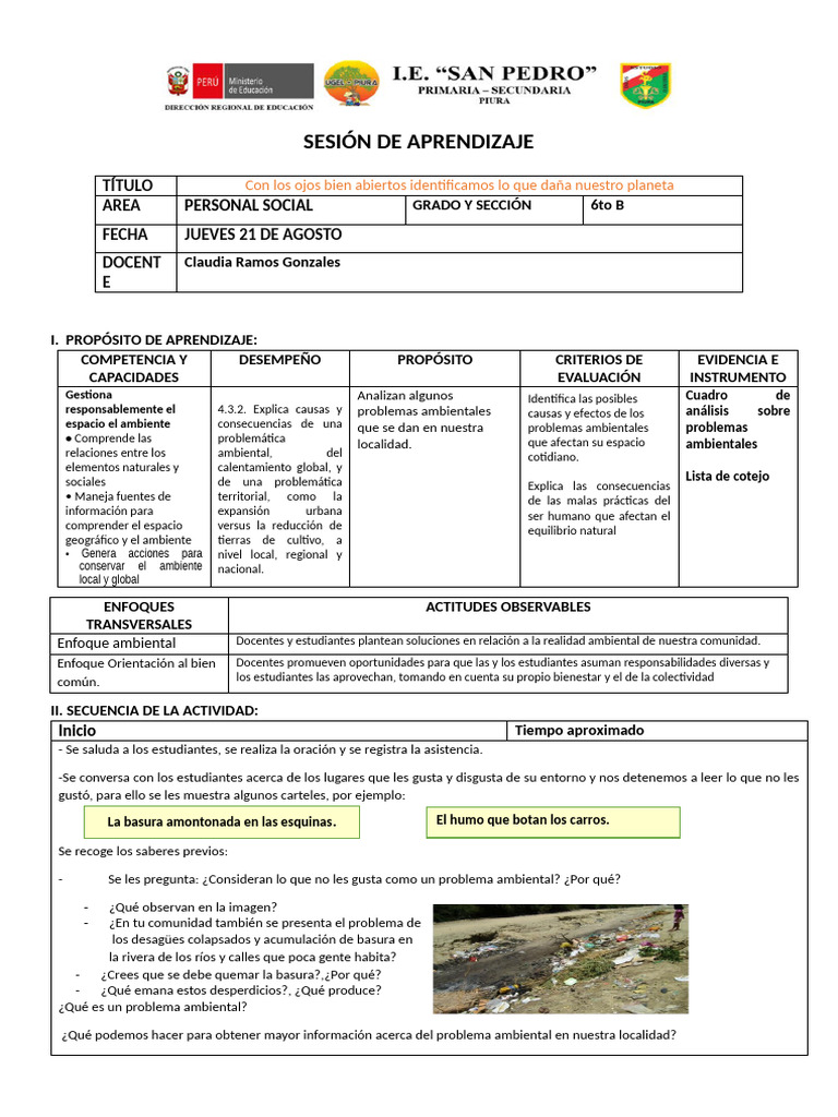 Con Los Ojos Bien Abiertos Identificamos Lo Que Daña Nuestro Planeta ...