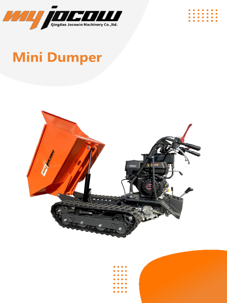 Mini Dumper (2024-05-31 12 - 45 - 36) | PDF | Horsepower | Engines